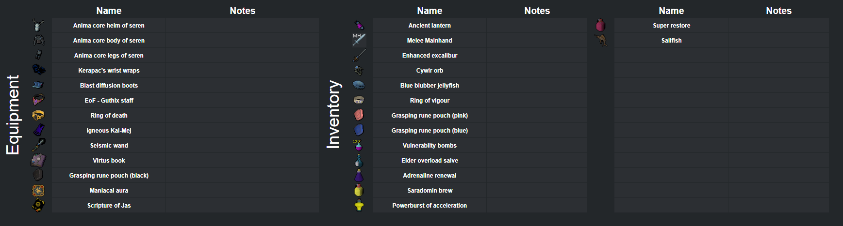 Yakamaru - PvM Encyclopedia Guides